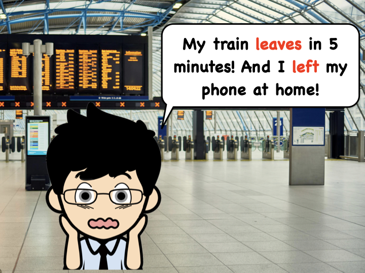 leaveとleftの9つの意味・使い方と表現85選 | Winner's English - 勝負する英語